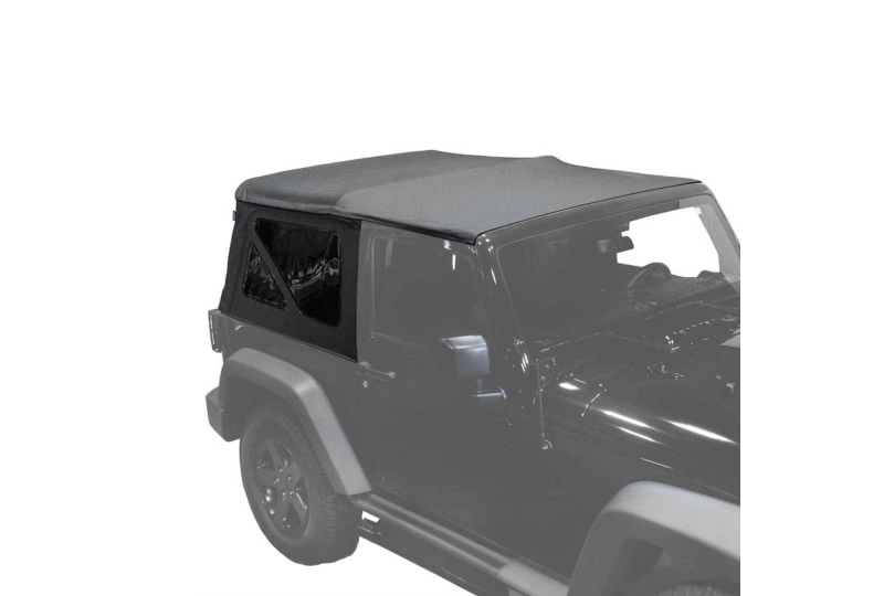 OVS JK 2Dr Black Diamond Soft Top | RubiTrux