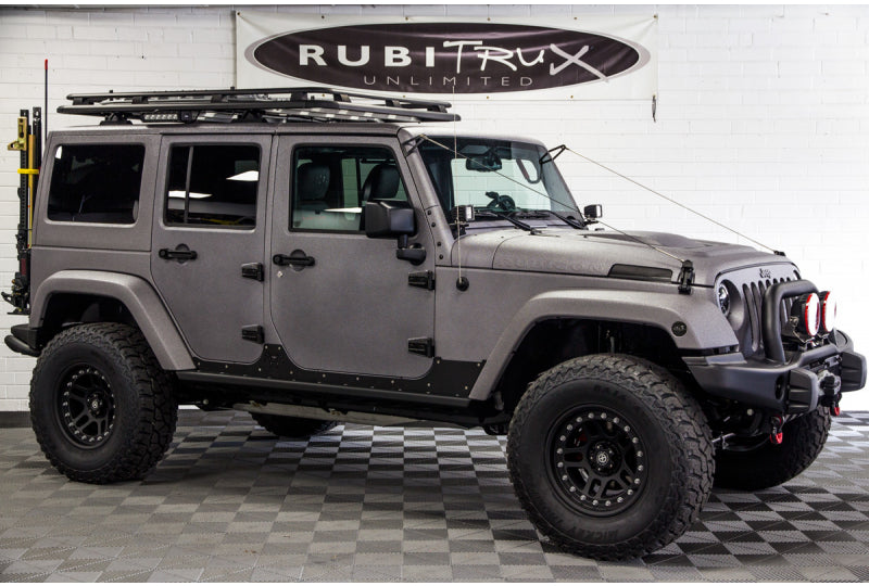 2017 Jeep Wrangler Rubicon Unlimited Gray Line-X – RubiTrux
