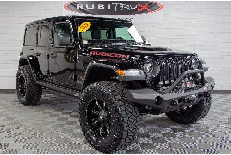 2019 Jeep Wrangler Rubicon Unlimited JL Black – RubiTrux