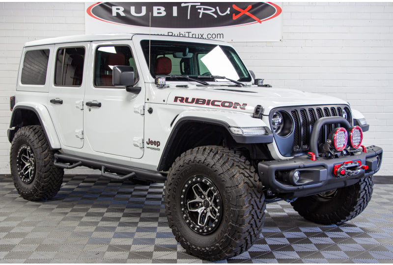Custom Lifted 2019 Jeep Wrangler Unlimited Rubicon JL Bright White for ...