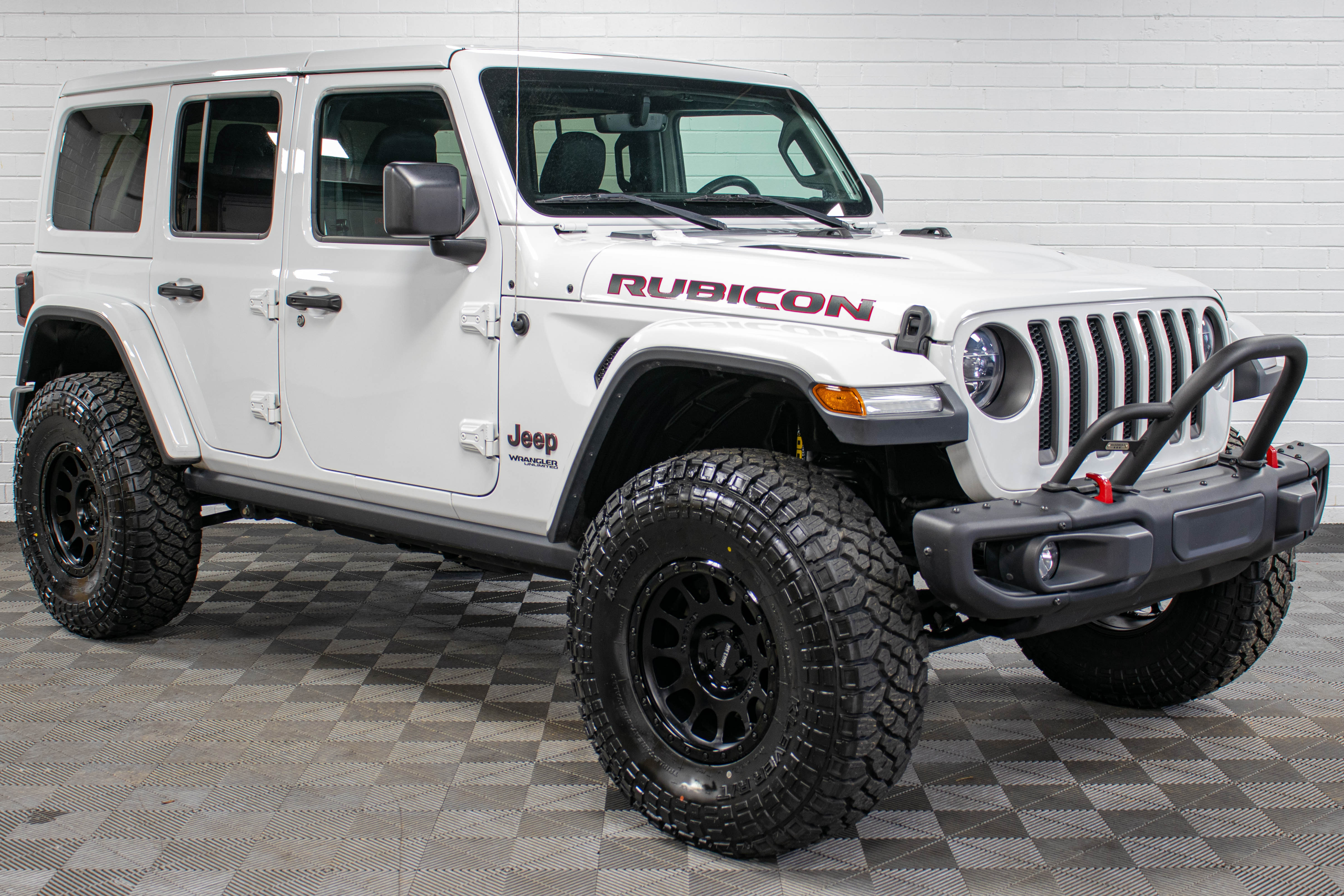 Pre-Owned 2019 Jeep Wrangler JL Unlimited Rubicon Hard Top Bright Whit ...