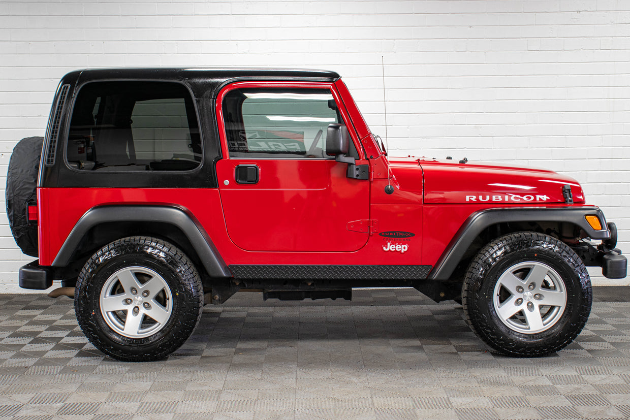 2006 Jeep Wrangler TJ Rubicon Hard Top Flame Red - SOLD!