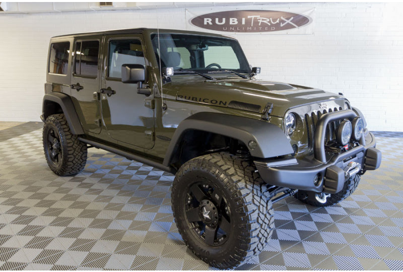 2015 Stock Jeep Wrangler Rubicon Unlimited Tank with Rockstar II Wheels ...