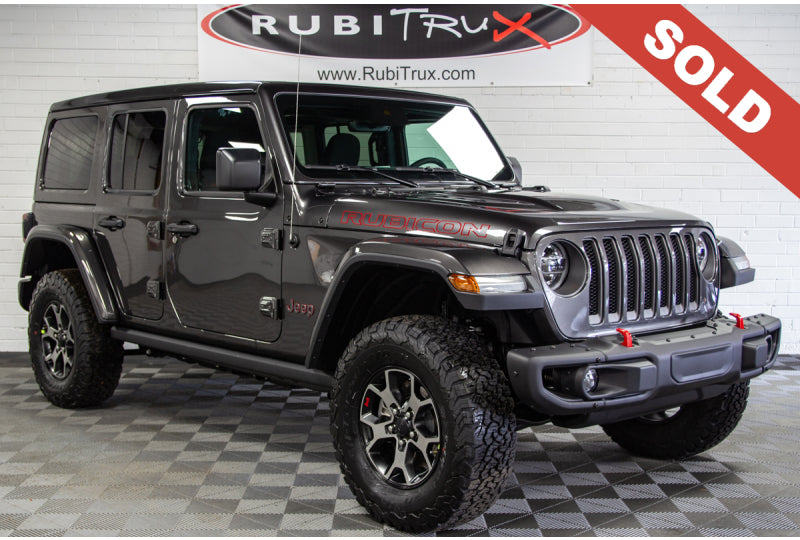 2019 Jeep Wrangler Rubicon Unlimited JL Granite Crystal – RubiTrux