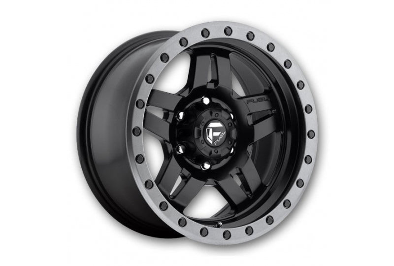 Fuel Anza D557 Wheel | Matte Black | 17" x 8.5" | RubiTrux
