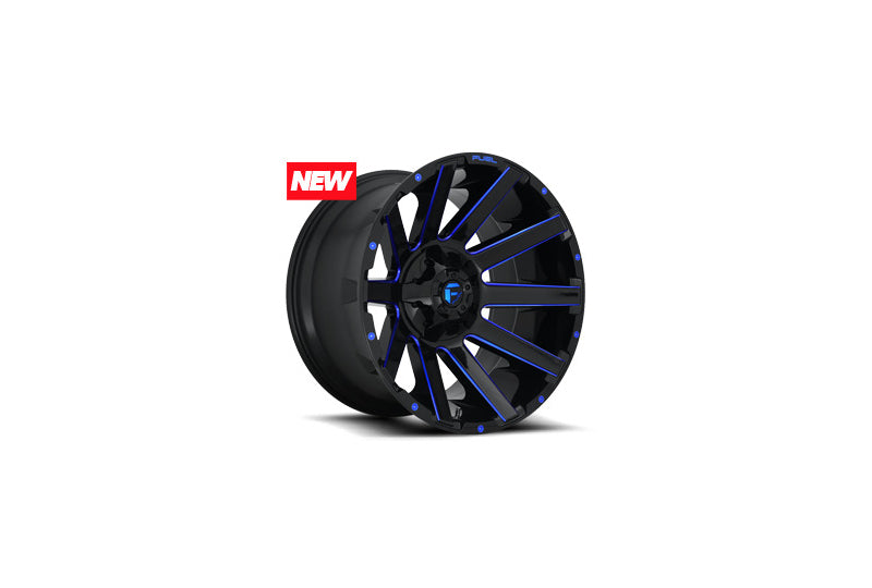 20x10 Fuel Off-Road D644 Contra Gloss Mil Blu - D64420002647 – RubiTrux