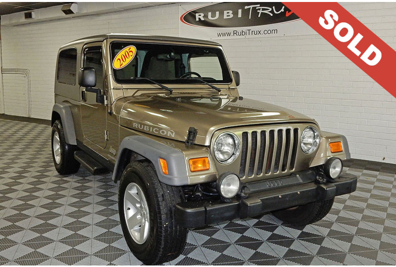 2005 Jeep Wrangler Rubicon Unlimited Khaki | RubiTrux
