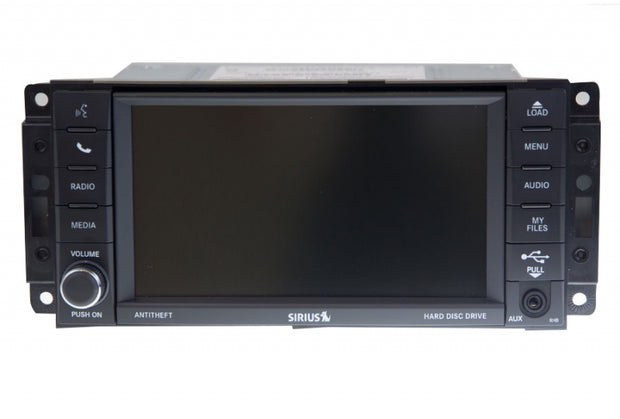 Take-Off Wrangler JK Factory Navigation Radio P68282479AD