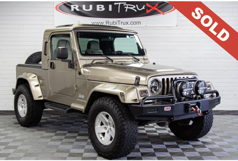 Pre-Owned 2006 Wrangler Unlimited Rubicon RubiTrux Conversion Khaki