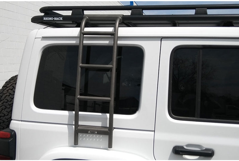 Maximus-3 Roof Rack Side Ladder | Wrangler JL | RubiTrux