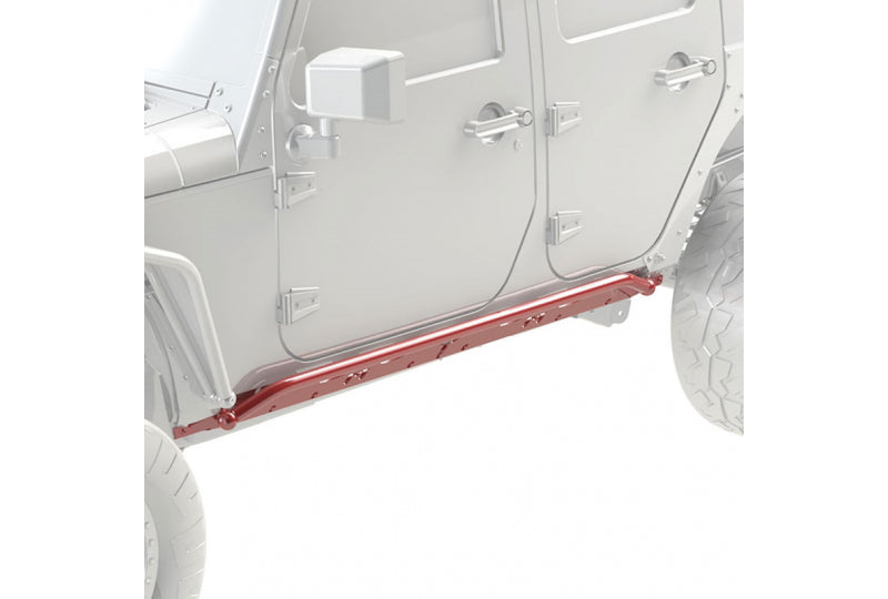 Metalcloak JK Rocker Rail - 4 Door - Bare Metal – RubiTrux