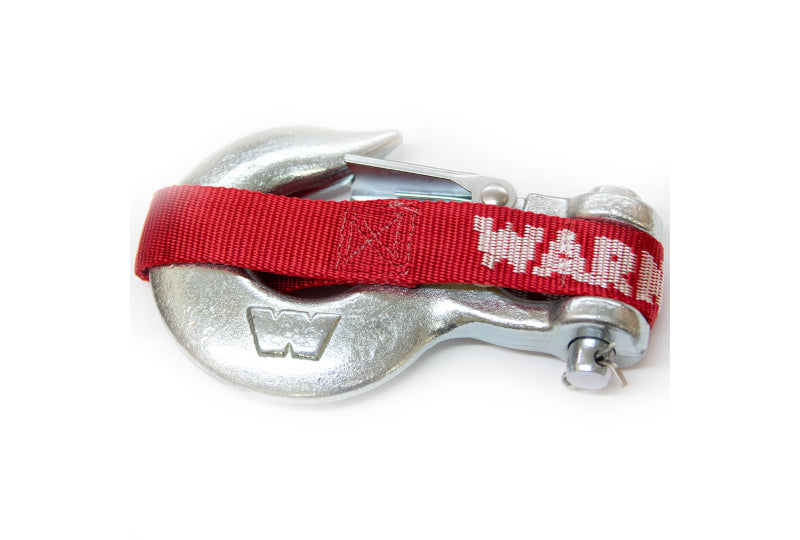 Warn 98426 Winch Hook + Safety Strap | Forged Steel 3/8" – RubiTrux