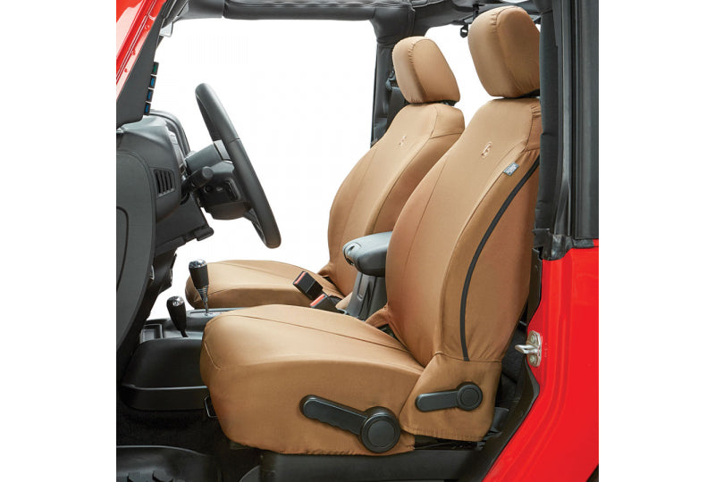 Bestop Front Seat Cover Tan | 12-17 Wrangler JK | RubiTrux